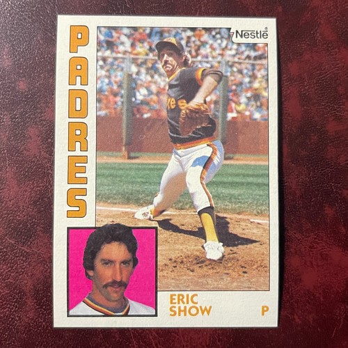 1984 Topps NESTLE Set ERIC SHOW Parallel #532 SAN DIEGO PADRES ** MINT ...