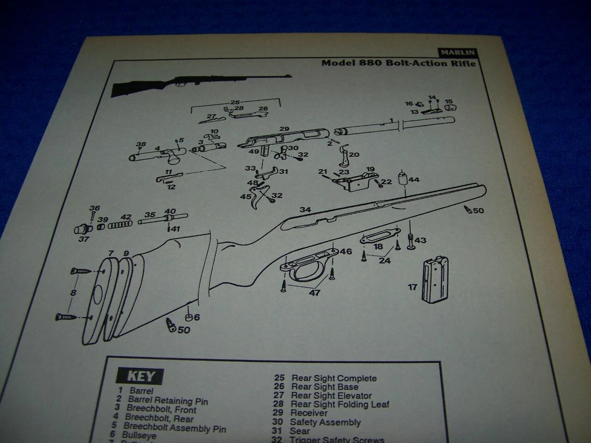 Marlin Model 81 Dl Diagram