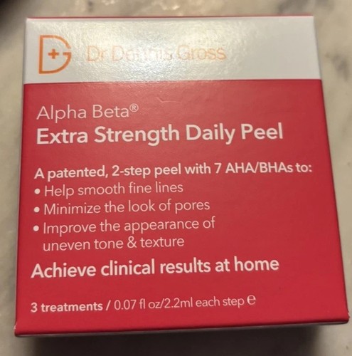 Dr Dennis Gross Alpha Beta Peel Extra Strength Formula. 3 Peels. | eBay UK