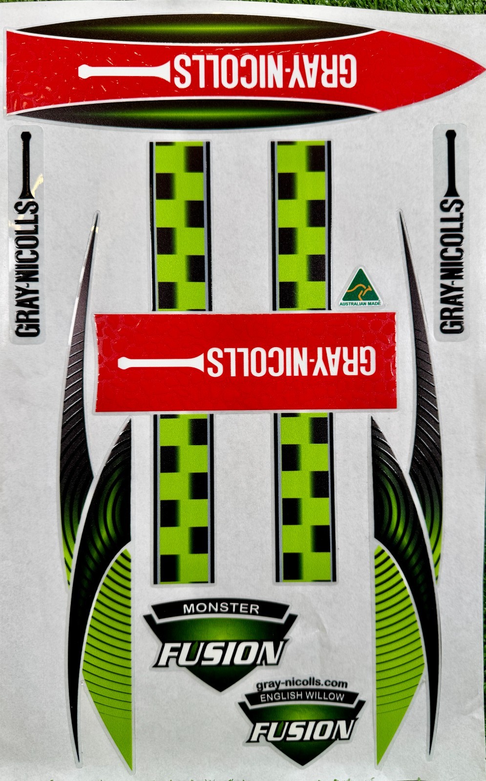 Cricket Bat Sticker - Embossed | eBay Australia