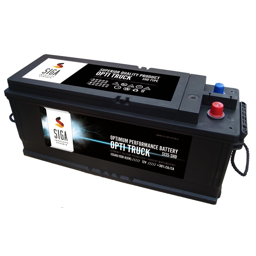 LKW Batterie 135Ah Starterbatterie Schlepper Traktor Trecker ersetzt ...