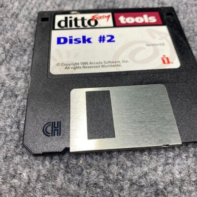 Ditto Easy Floppy Disk # 2 Original 1995 | eBay