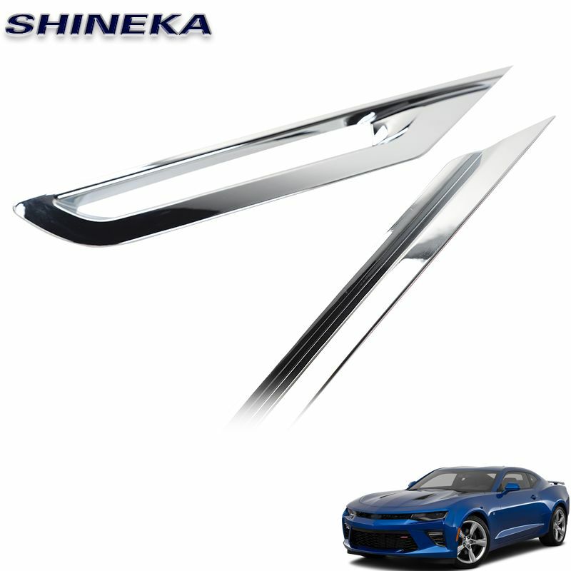 Chrome Rear Bumper Trim Fog Light Cover Trim for Chevrolet Camaro ...