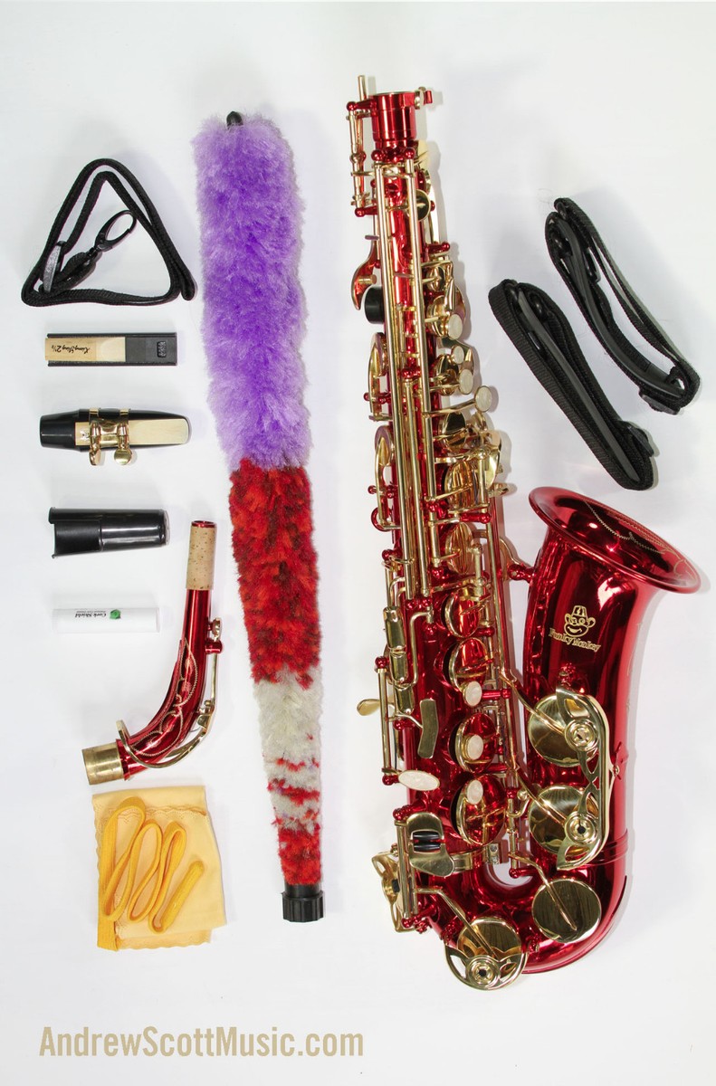 Red Alto Saxophone