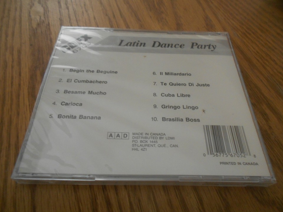 LATIN DANCE PARTY CD BRAND NEW SEALED | eBay