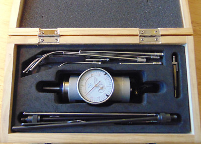 Aerospace Axis Offset Co-Ax Dial Indicator Gage set .0005" including ...