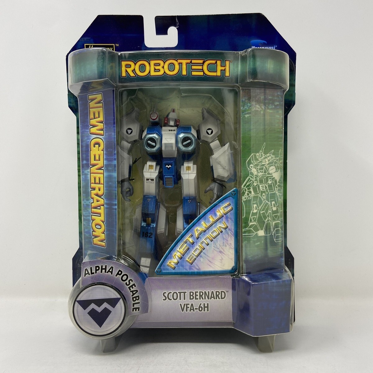 Robotech Scott Bernard Robotech VR 052F Battler Cyclone Scott Bernard