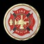 Firefighter Thin Red Line Fire Rescue Challenge Coin Fireman ...