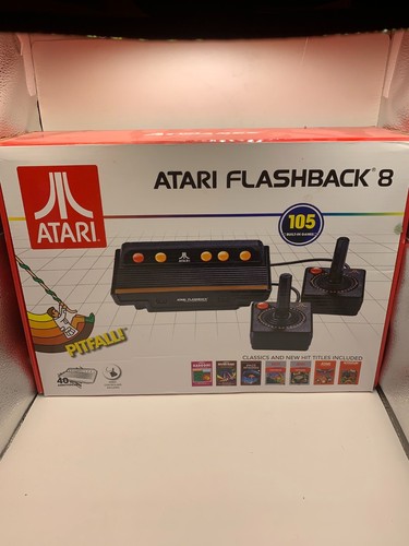 Atari Flashback 8 Video Game Console Controllers Included 105 Games ...