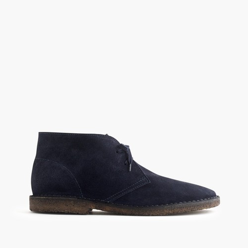 NEW J.Crew 1990 Navy MacAlister Boot in Suede / US Size 10.5 | eBay