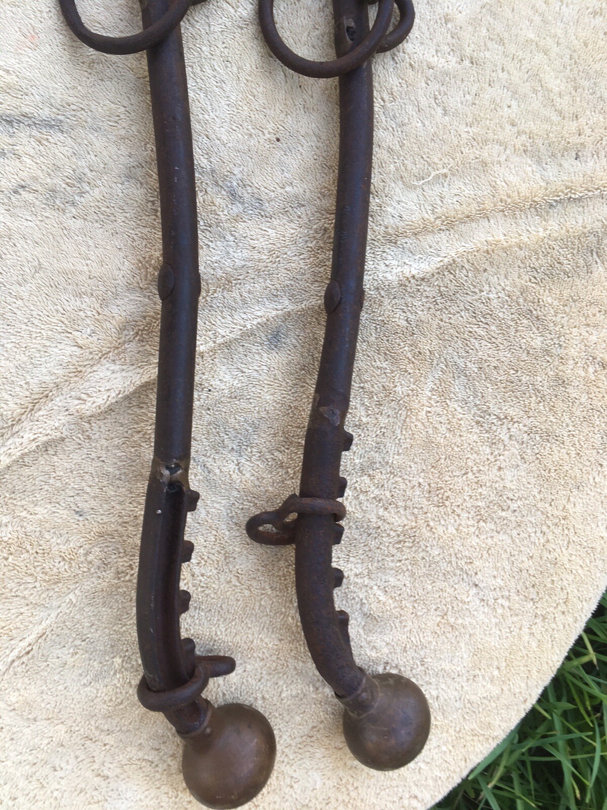 Vintage Horse Hames Iron Brass Wall Hangers or Arts Crafts | eBay