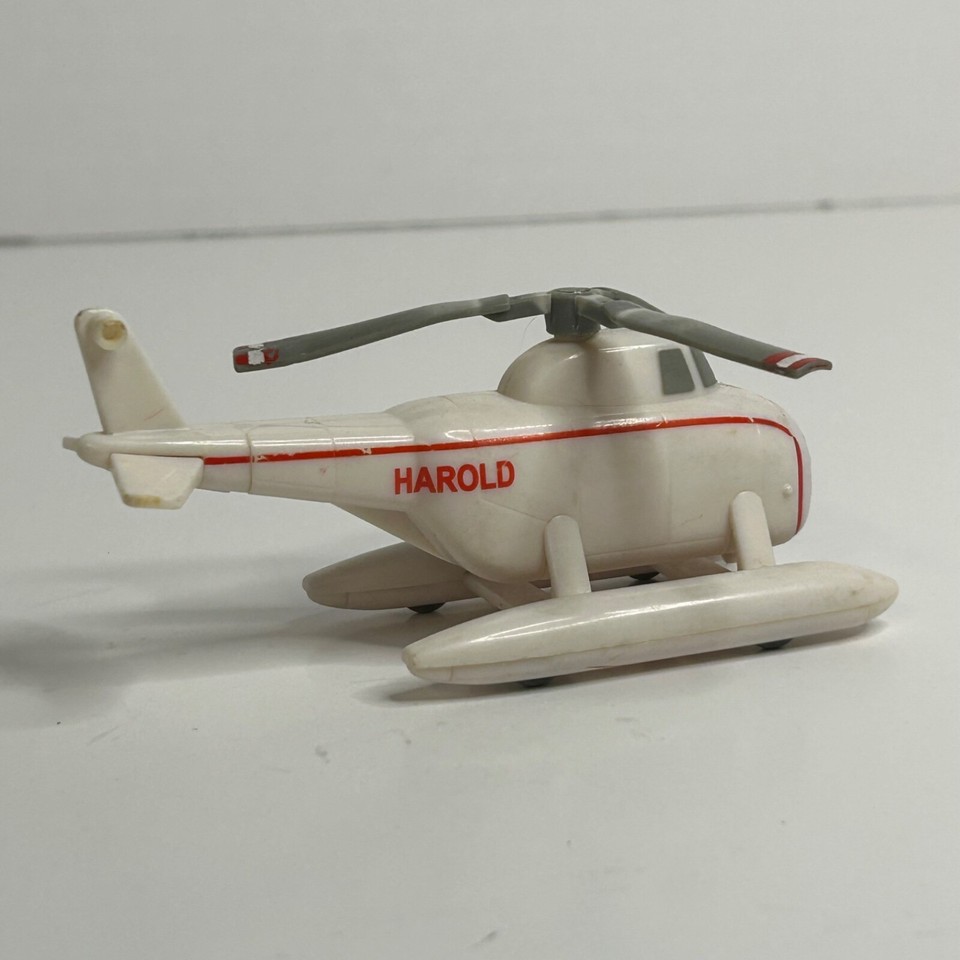 Thomas Train Engine & Friends Trackmaster Harold Helicopter with Wheels ...