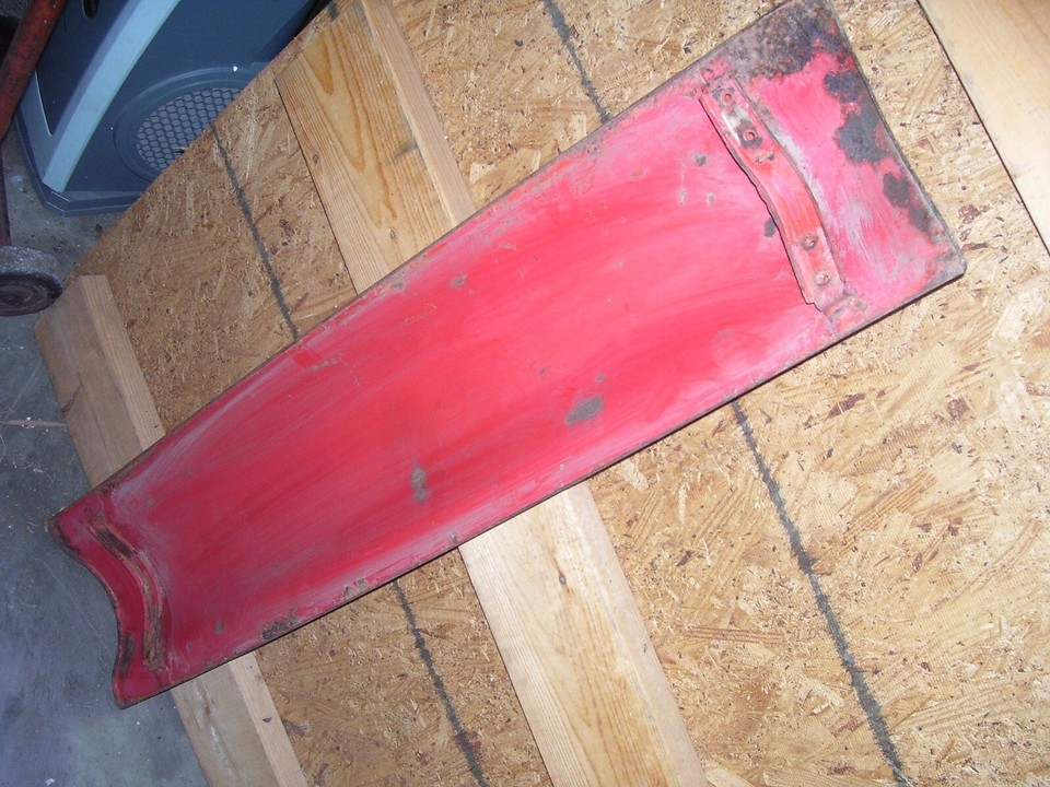 VINTAGE FORD 901 POWERMASTER GAS TRACTOR -FUEL / RADIATOR DOOR -1958 | eBay