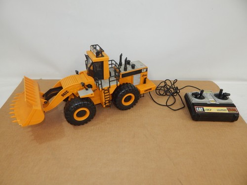 Vtg 1986 New Bright CAT 992C Remote Control Front Power Loader ...