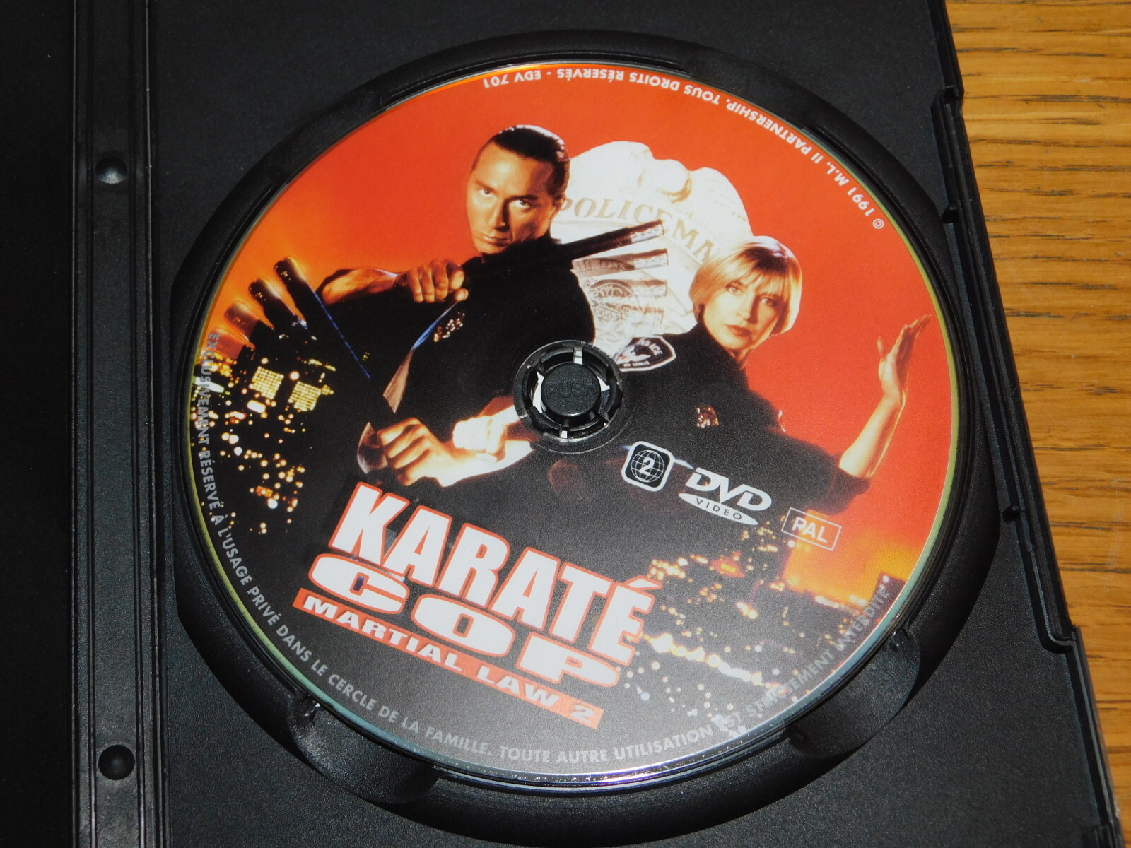 DVD film Karate COP martial law 2 JEFF WINCOTT cynthia rothrock EN ...