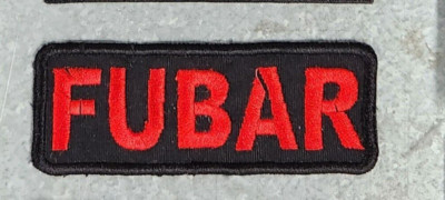 FUBAR - Embroidery Patch | eBay