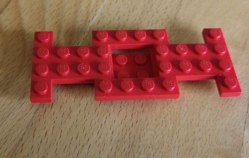 Rote Lego Basic Auto Basis / Autoboden / Chassis (4212) (S333) | eBay.de