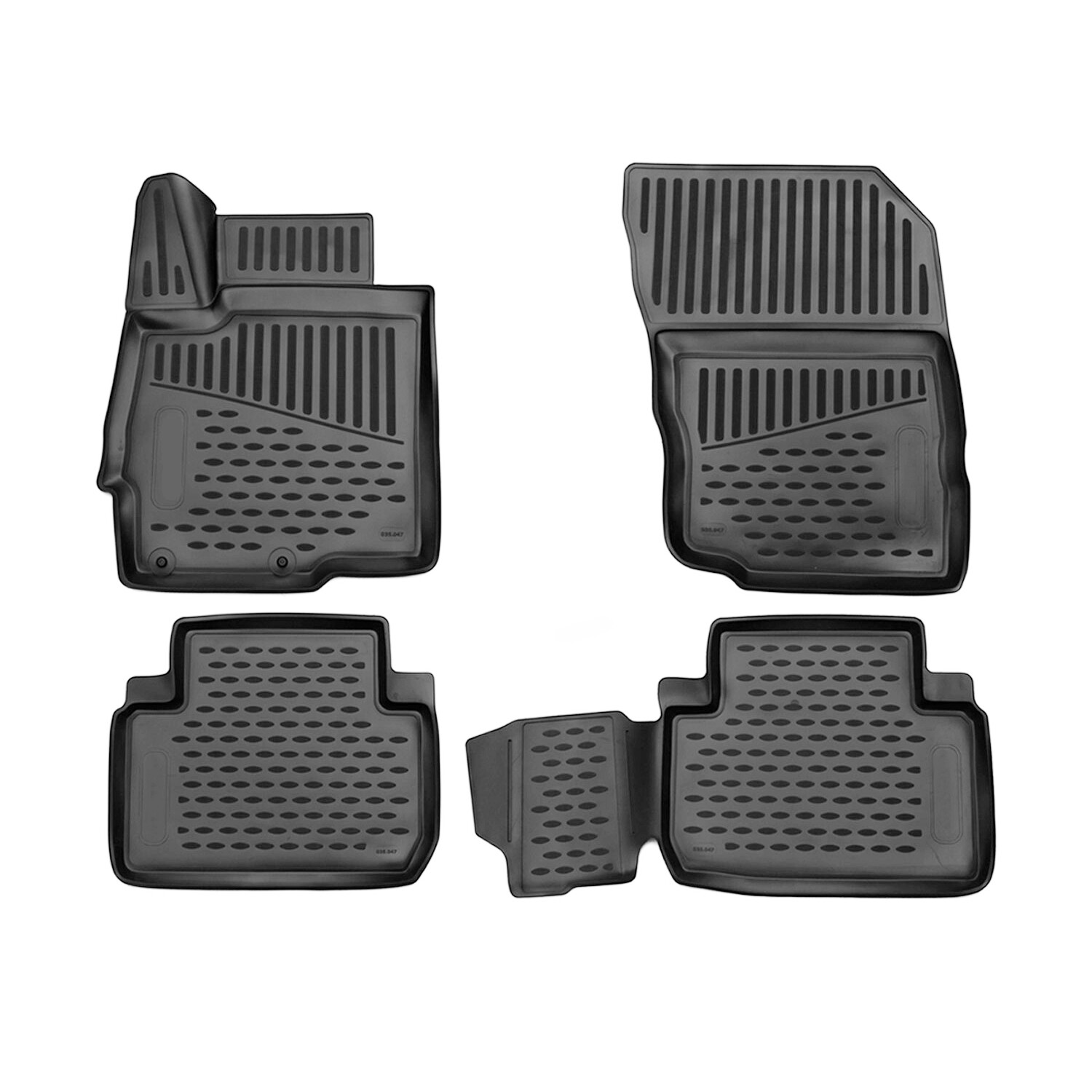 OMAC Floor Mats Liner for Mitsubishi Eclipse Cross 2018-2024 TPE All ...