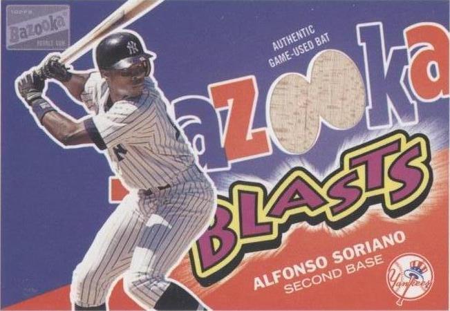 2003 Topps Bazooka - Blasts Bats Alfonso Soriano #BB-AS (MEM) online ...