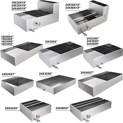 Maple Syrup Boiling Pan 18 Size Sap Evaporator Tig Welded Sliver ...