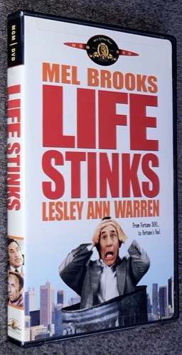 Life Stinks DVD Mel Brooks Jeffrey Tambor Leslie Ann Warren Billy Barty ...