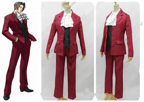 Miles Edgeworth from Ace Attorney Cosplay Costume# | eBay