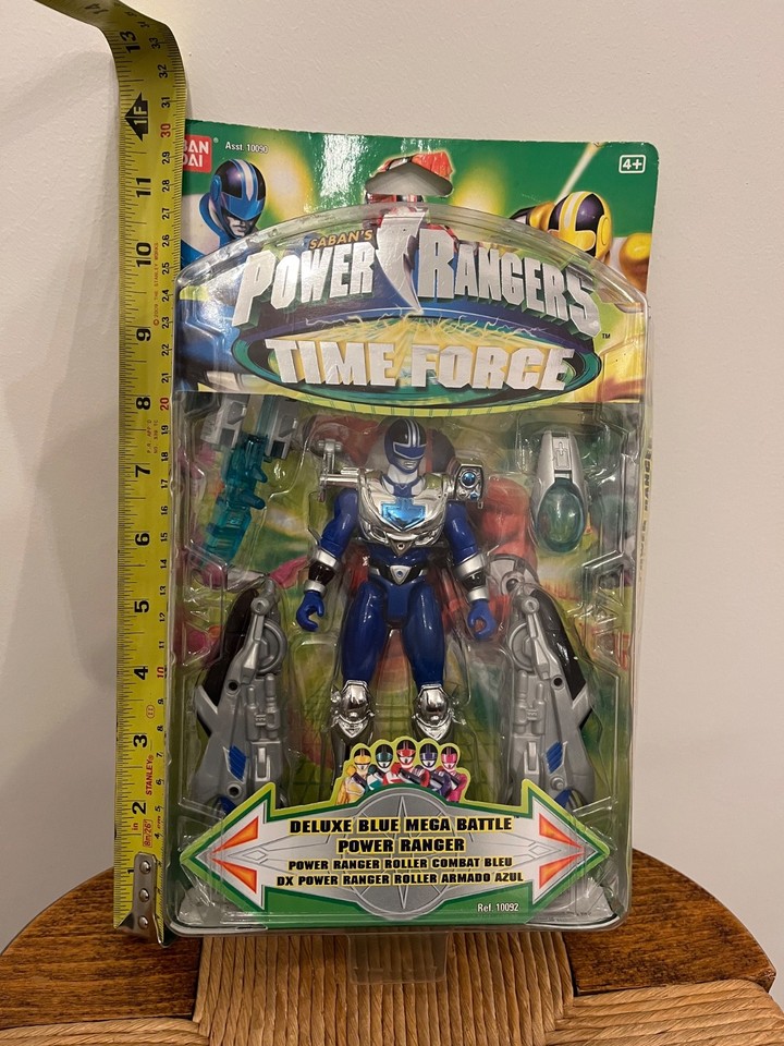 Power Rangers Time Force blue Figure New & Sealed rare | eBay UK