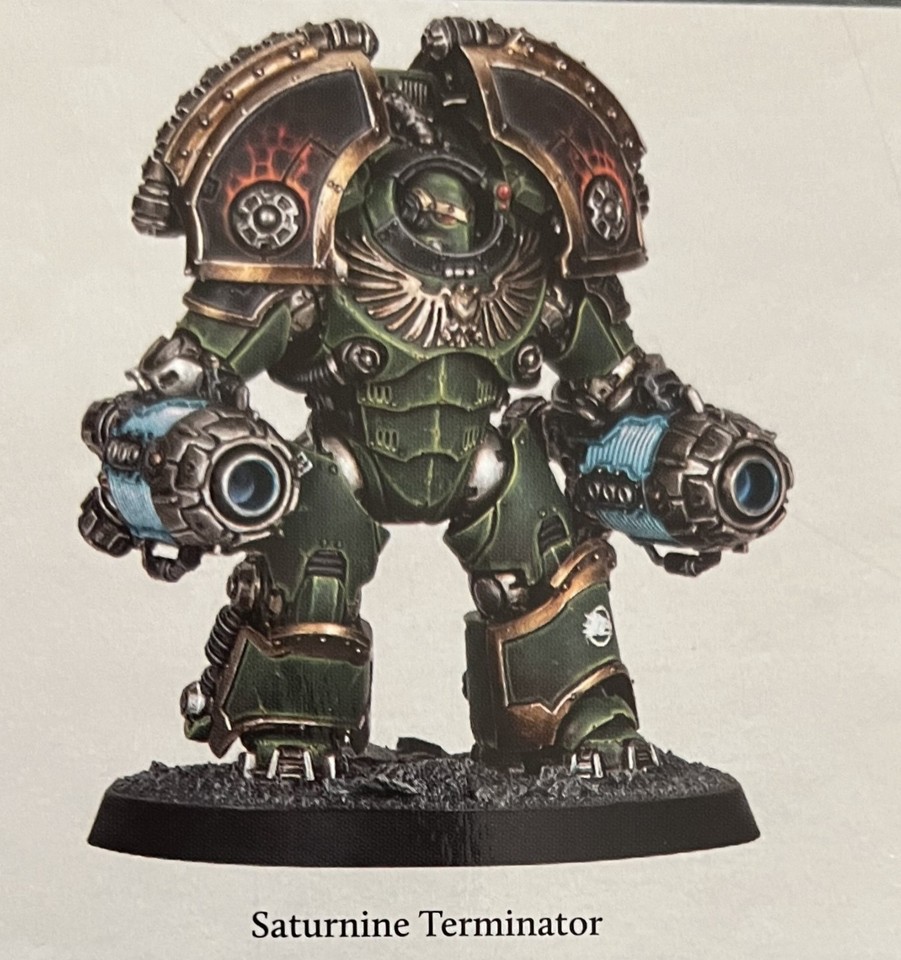 Warhammer 30,000 - Horus Heresy Saturnine Terminators x2 | eBay