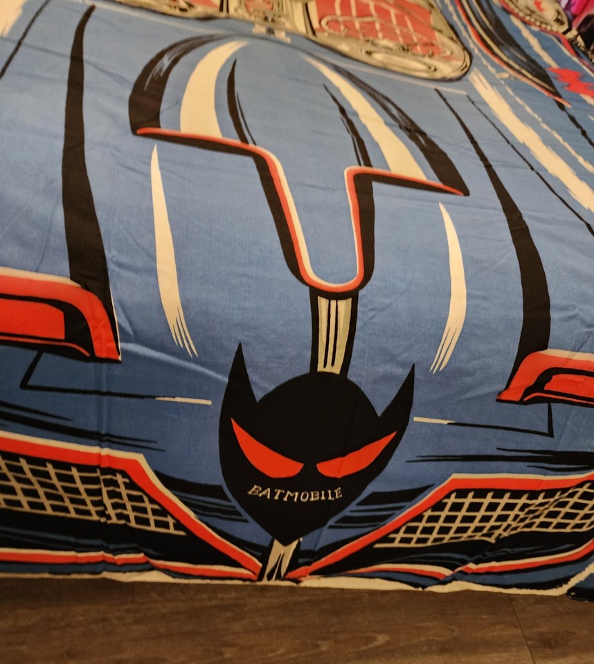 1966 Batman Batmobole Bedspread Scarce and Unused! | eBay