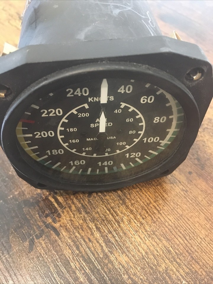 UMA Airspeed Indicator PN T16-310-241D | eBay