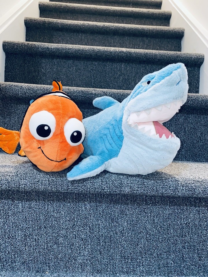 Disney Store Finding Nemo Plush Bruce The Shark Lot Stuffed Animal ...