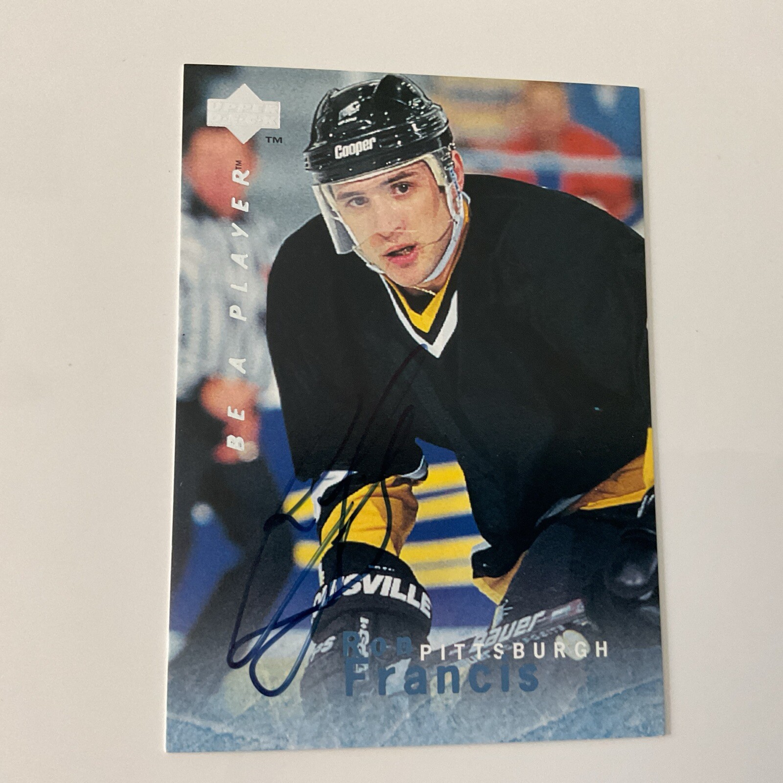 Ron Francis 1995 Upper Deck Be a Player #S8 Autographs Price Guide ...