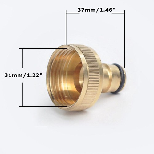 1" Thread Brass Quick Release Coupling Inlet Pressure Washer Fit For ...