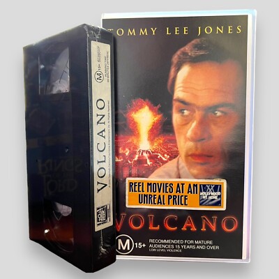 Volcano VHS Sealed Rare Collectable Tommy Lee Jones Free Post Original ...