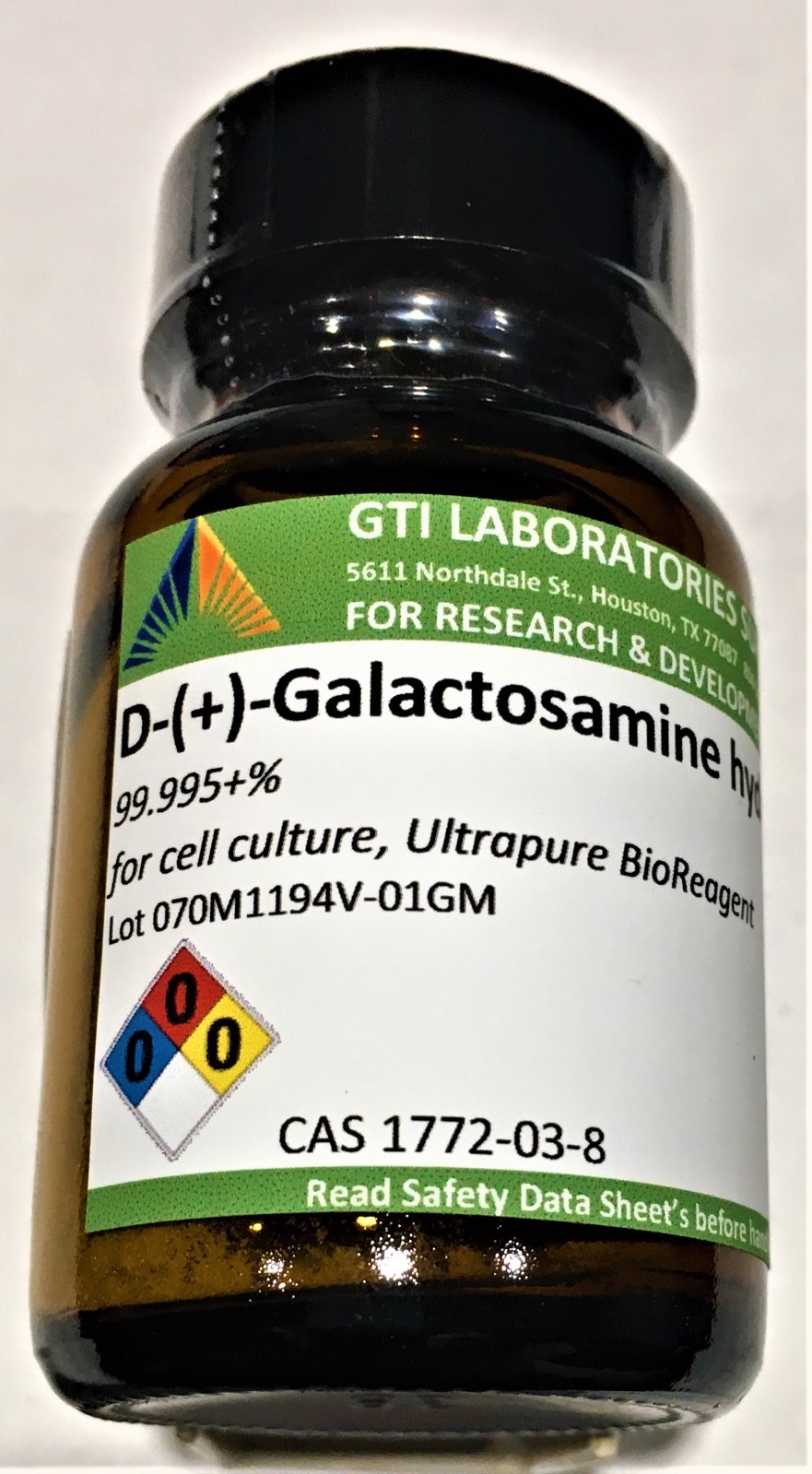 D-(+)-Galactosamine hydrochloride, 99.995+%, Ultrapure BioReagent, 1g ...