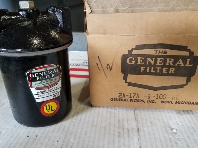 General Oil Filter 2A-17A 1/2 60-NU Wire Mesh Fuel for sale online | eBay