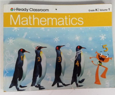 i-Ready Classroom Mathematics Grade K Volume 1 - No Writing | eBay