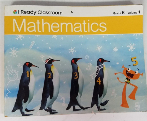 i-Ready Classroom Mathematics Grade K Volume 1 - No Writing | eBay