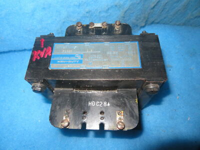 General Signal T1000 1.0 KVA Type SMT Control Transformer + 1 Year ...