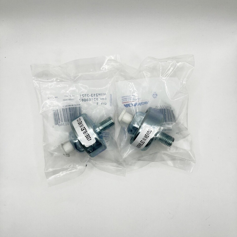 Brand-New 2PCS 213-3521 12589867 Knock Sensor Fit For Chevy Silverado ...