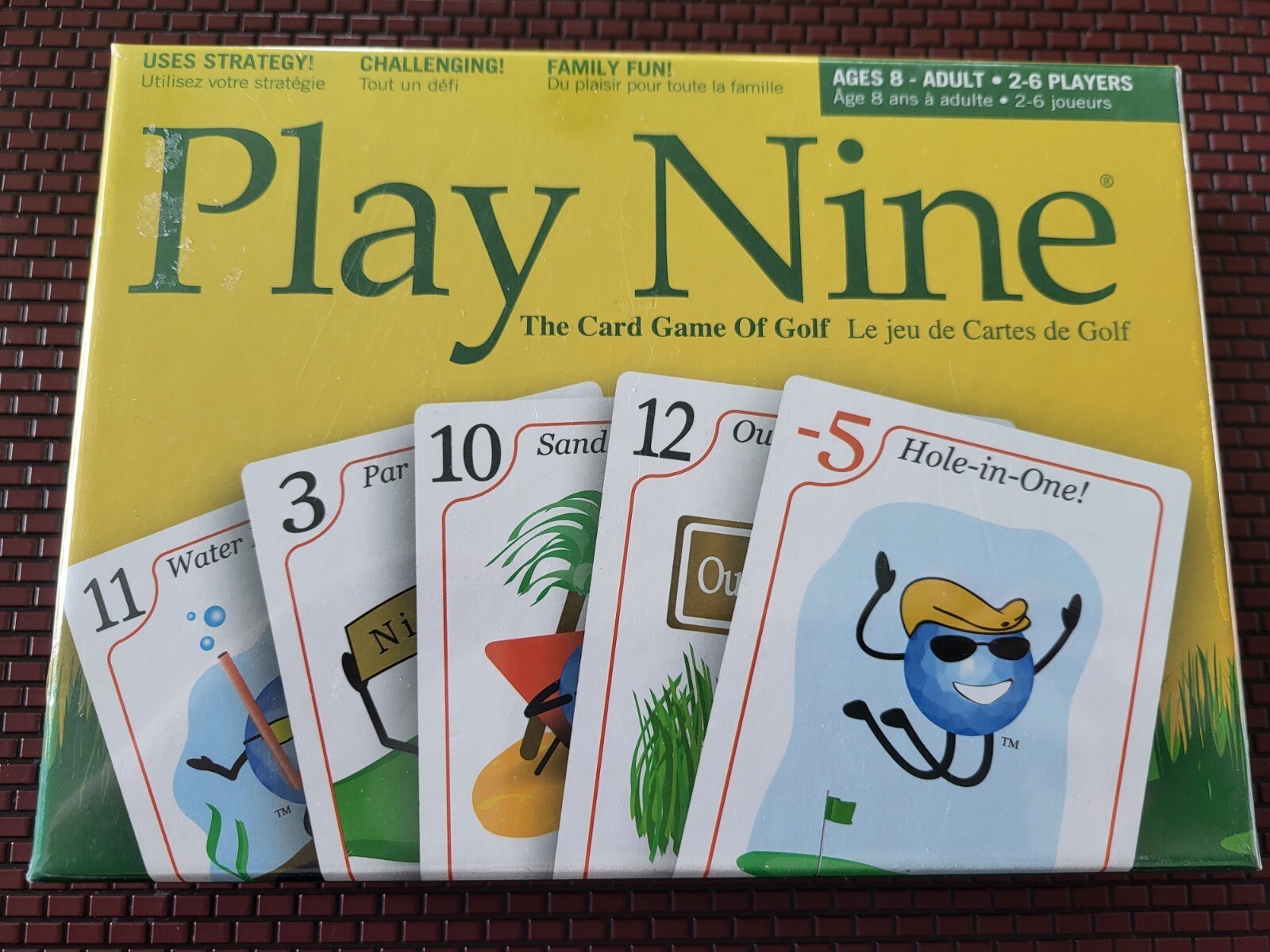 Play Nine The Card Game of Golf by Bonfit *New *2012 754349110011| eBay