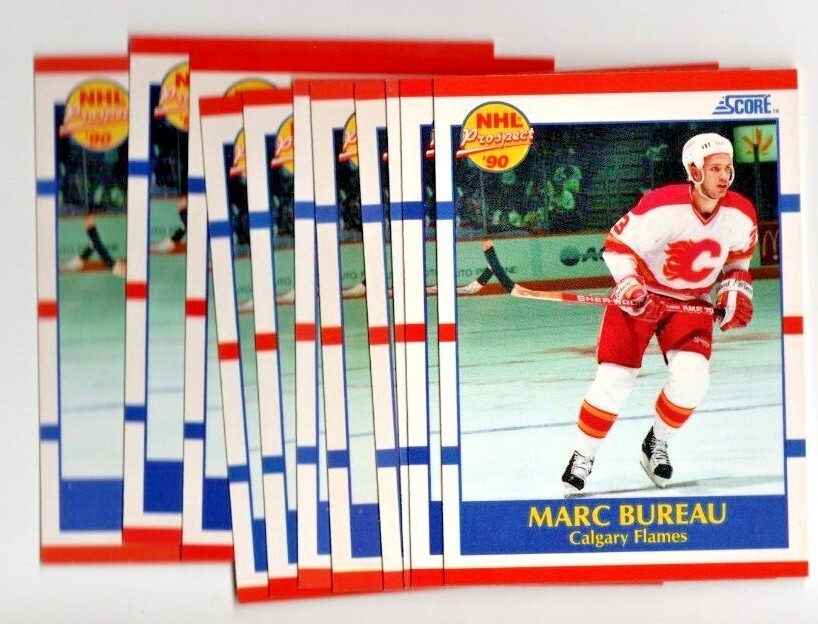 (11X) 1990 - 1991 Score MARC BUREAU (RC) rookie #423 [NrMt-Mint] | eBay
