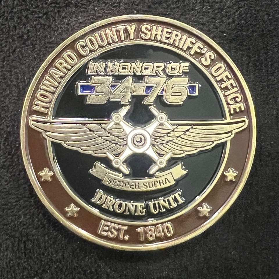 Howard County Sheriffs Office Challenge Coin | eBay