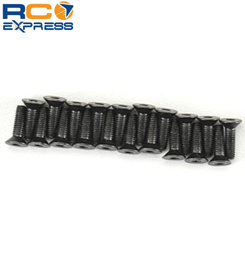 Associated M3x10mm FHCS Flat Head Cap Screws (20) ASC25202 | eBay