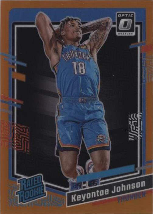 2023-24 Panini Donruss Optic - Rated Rookie Keyontae Johnson #237 ...
