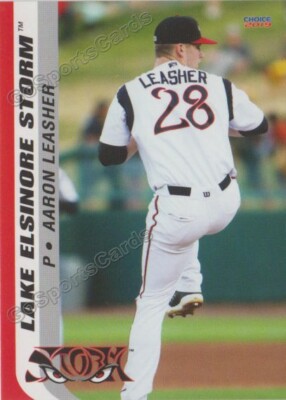 2019 Lake Elsinore Storm Aaron Leasher RC Rookie San Diego Padres | eBay