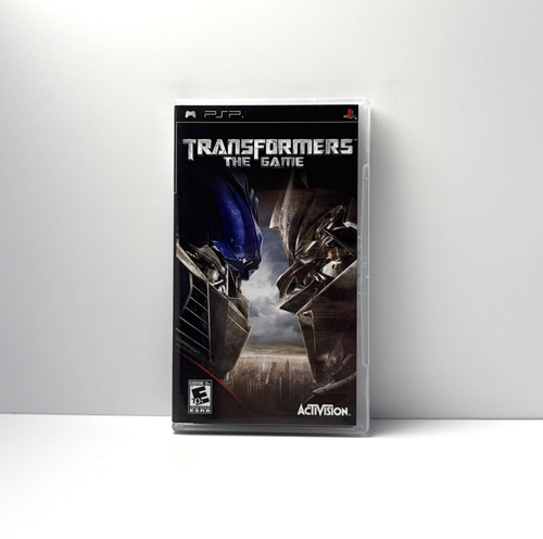 Transformers: The Game PlayStation Portable PSP Game Case & Manual Only ...