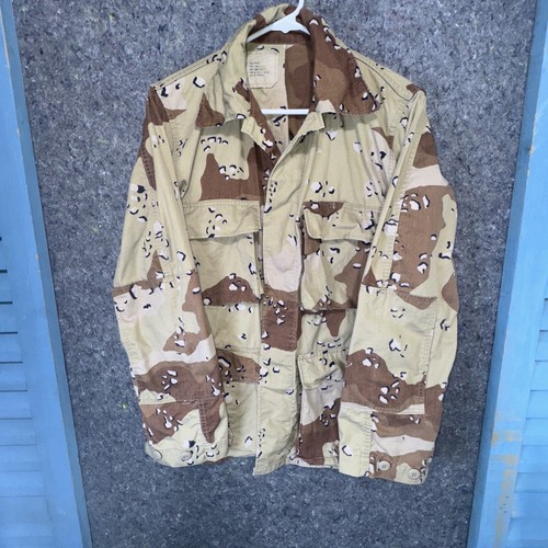 Vintage US Military Desert Camo Field Jacket DCU Chocolate Chip Small ...