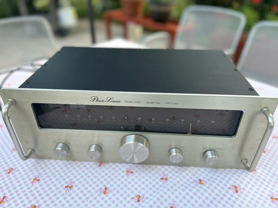 Vintage Phase Linear FM Tuner Model 5000 Series Two | eBay