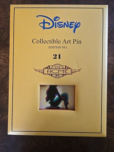 RARE LE100 SUPER Jumbo Little Mermaid Disney Pin Ariel Artist Starry ...